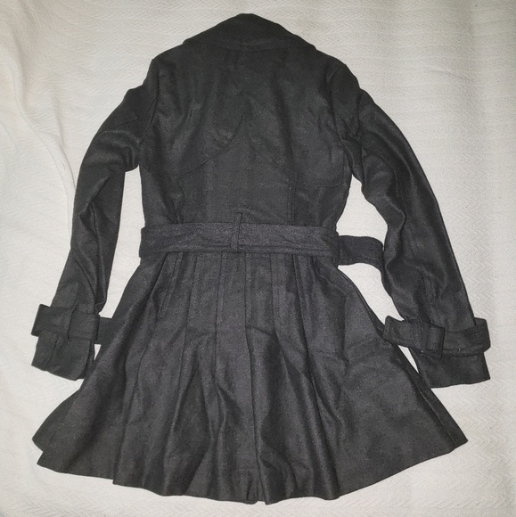 Yoki | Jackets & Coats | Sml Yoki Charcoal Trench Coat | Poshmark